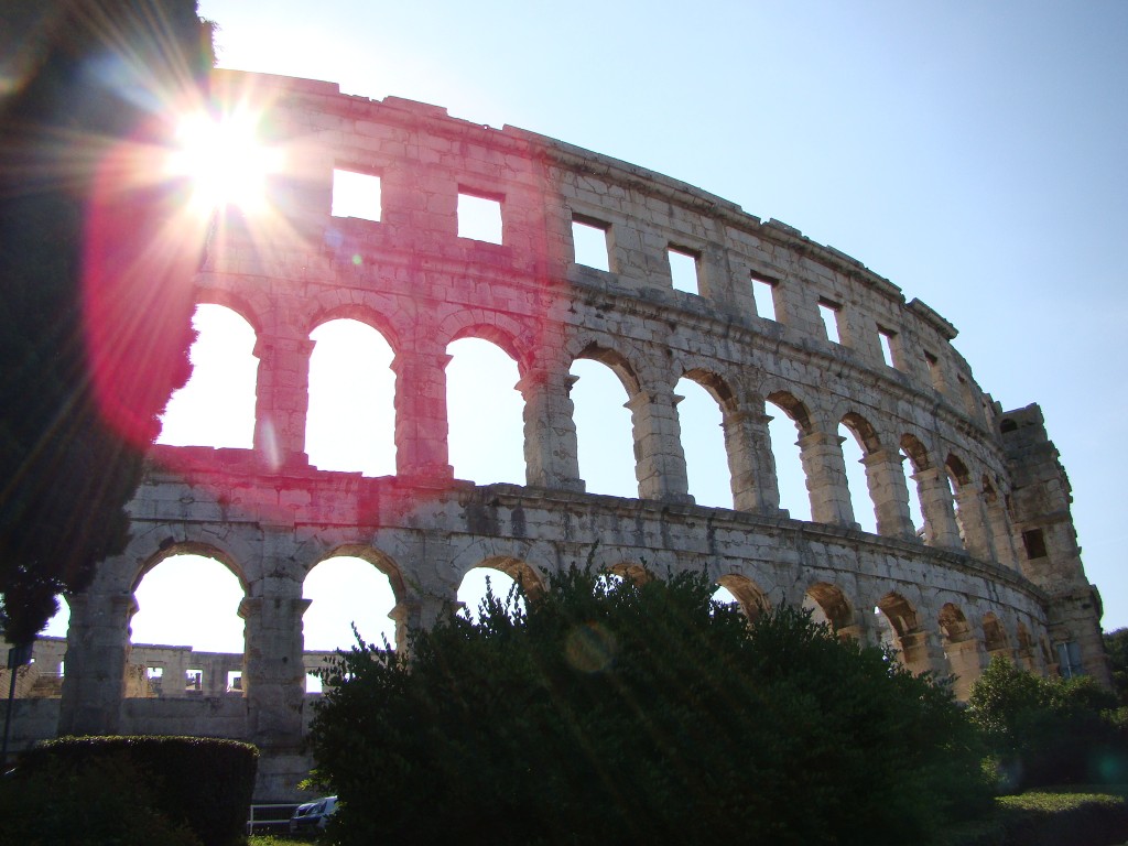Pula s Amphitheatre 1 Of 6 Largest Surviving Roman Arenas In The pula-s-amphitheatre-1-of-6-largest-surviving-roman-arenas-in-the